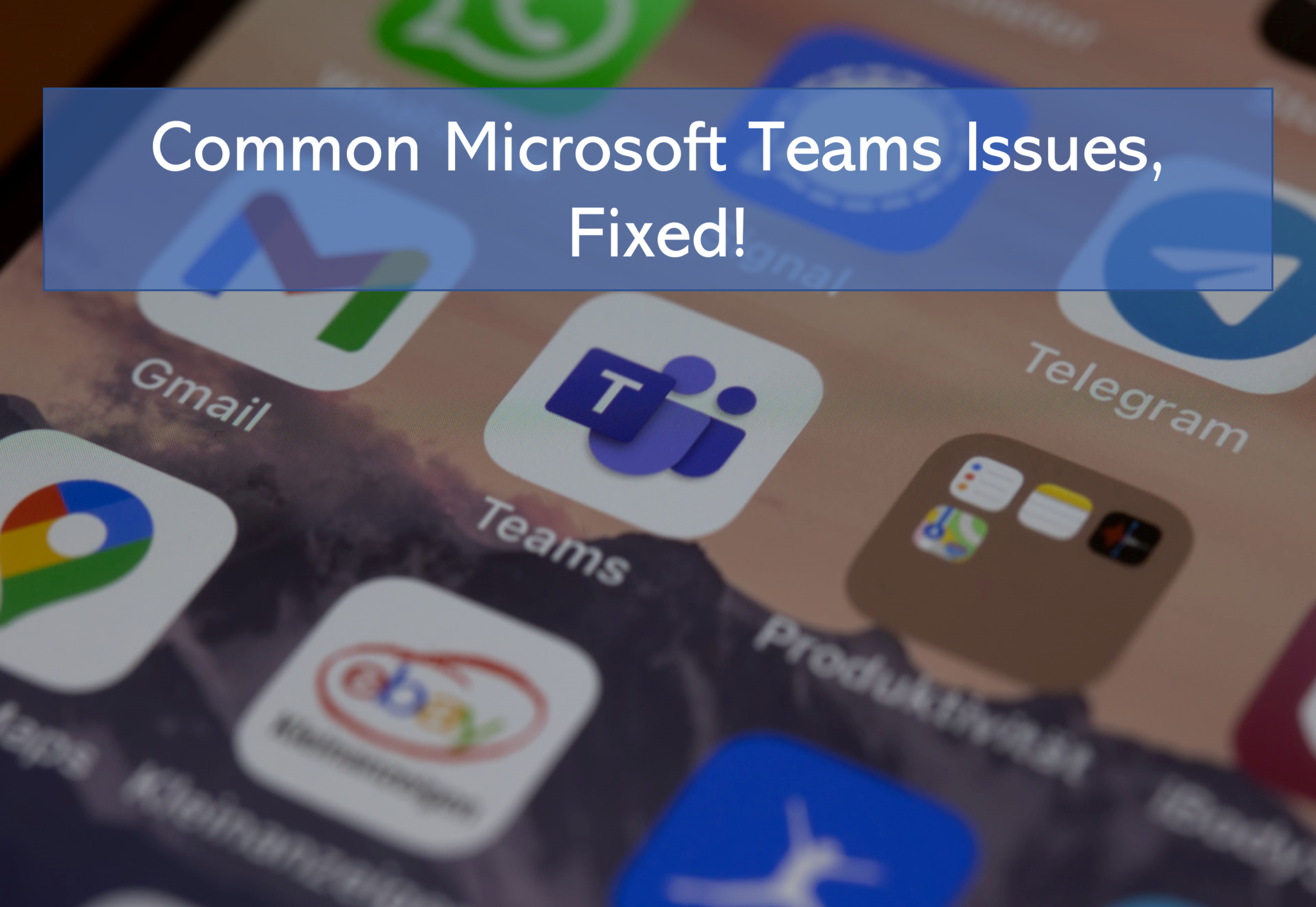 Common Microsoft Teams issues, fixed! - ECF Data