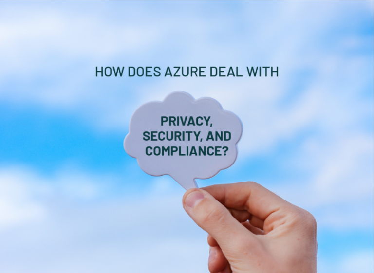 How does Azure deal with privacy, security, and compliance? - ECF Data