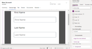 How to Embed a Canvas App in Dynamic CRM - ECF Data