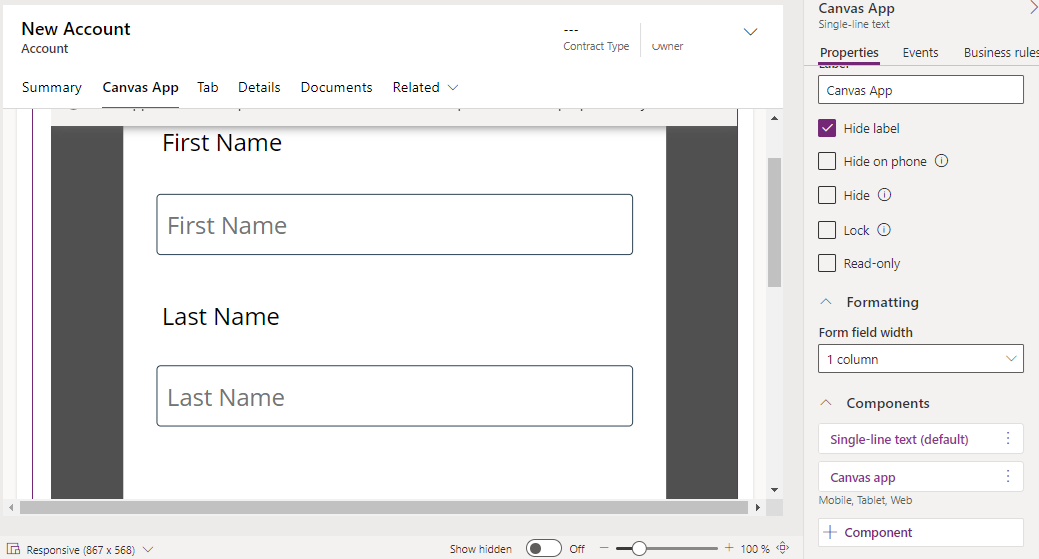 How to Embed a Canvas App in Dynamic CRM - ECF Data