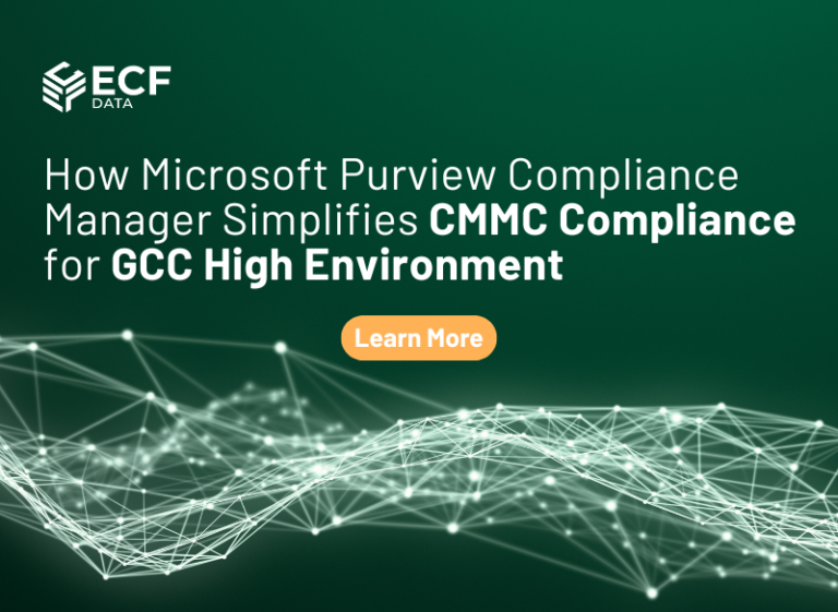 How Microsoft Purview Simplifies CMMC for GCC High